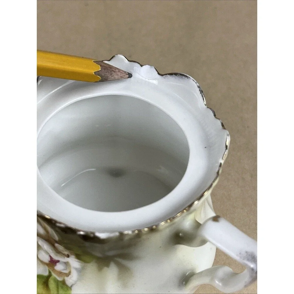 Dining | Antique Rs Germany Porcelain Lidded Creamer Hand Painted ...